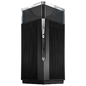 Asus ET12 AXE11000 Whole-Home Tri-Band Mesh WiFi 6E System Coverage up to 610 Sq. Mtr/6,000 Sq. ft.,11Gbps WiFi, 3 SSIDs, Free Security & Parental Controls, Dual 2.5G Ports LAN Aggregation 2 Pack