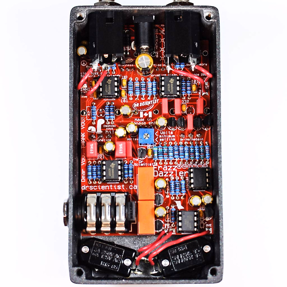 Dr Scientist Frazz Dazzler Fuzz & EQ Guitar Effect Pedal