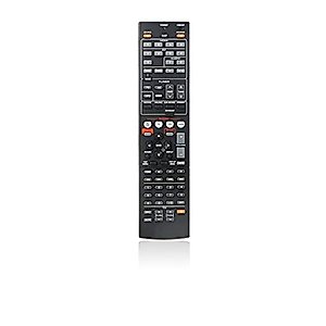 JISOWA Replacement for Yamaha Receiver Remote Control Universal RX-V367 RAV463 ZA11350 RX-V375 RX-V677 RX-V371 RAV331 WT92670 RX-V373 RAV432 RX-V577 RAV494 HTR-3063 RX-V473 RAV293 WR00270 RAV521