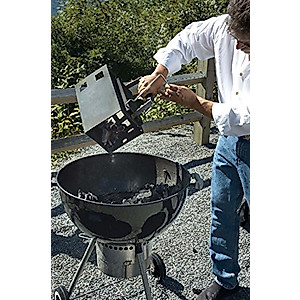 Steven Raichlen Best of Barbecue Ultimate Chimney Charcoal Starter with Handle