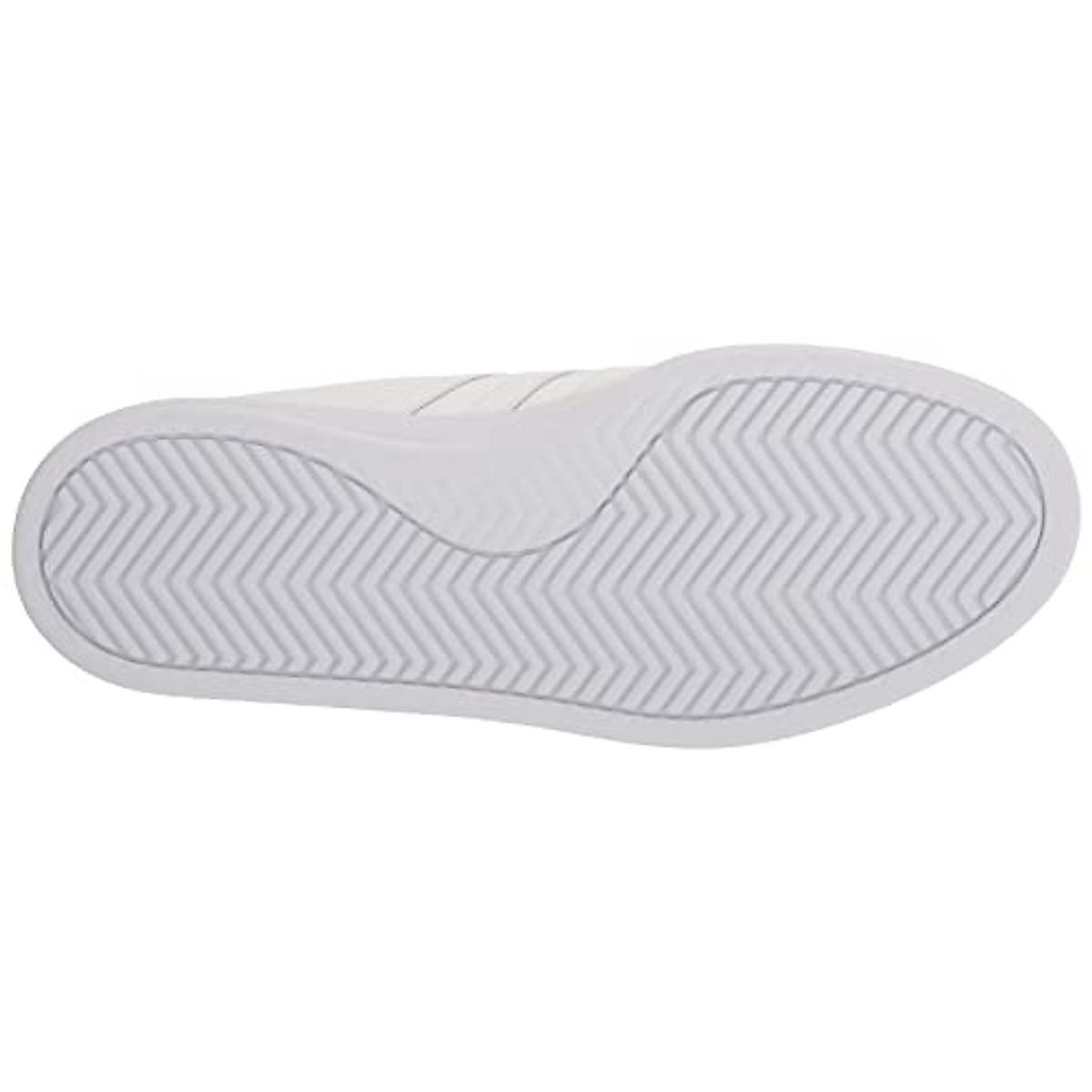 adidas womens Grand Court 2.0 Tennis Shoe, Ftwr White/Ftwr White/Gold Metallic, 8 US