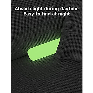 Protective Case for Roku Express/Express+,Roku 2 (4210R),Roku LT,Premiere,RC83,Streaming Stick RC41,3800RT,TCL R655 Remote Case Light Weight Shock Proof Silicone Remote Cover(Glow in Dark Green)