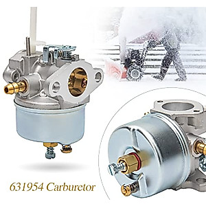 631954 Carburetor for Tecumseh 631954 632371 632371A H70 HSK70 7hp ARIENS Toro SNOWKING Snow Thrower Blowers Tillers - for hsk70 carburetor 632371A Snow Blower Carb