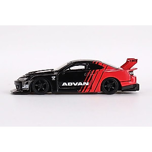 Mini GT - 1999 Nissan Silvia (S15) LB-Super Silhouette ADVAN MGT00649