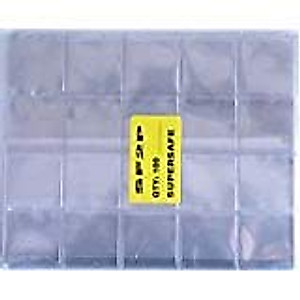 Supersafe 1.5" x 1.5" Coin Flips (100 ea)