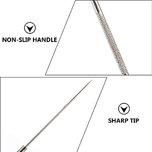 Baluue 8pcs Dissection Needle Stainless Steel Single End Probe Lab Bio Experiment Dissection Tools for Medical Students and Veterinary