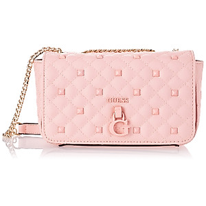 GUESS Rue Rose Mini Crossbody Flap Peach One Size