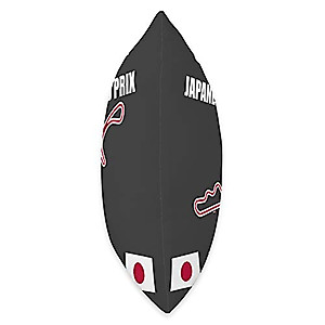 Suzuka Circuit Racing Japanese Pit Crew Store Suzuka Circuit Formula Racing Car Japanese Grand Prix Throw Pillow, 18x18, Multicolor