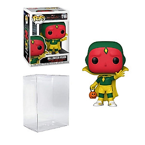 Vision Halloween Pop #716 Pop TV: Wanda Vision Vinyl Figure (Bundled with EcoTek Protector to Protect Display Box)