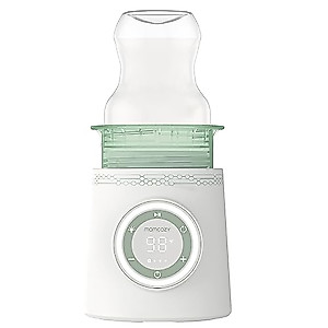 Momcozy Portable Bottle Warmer for Travel, Double Leak-Proof Travel Bottle Warmer with Fast Heating, Safety Material Baby Bottle Warmer for Dr. Brown, Philips Avent, Medala, Tommee Tippee, Comotomo