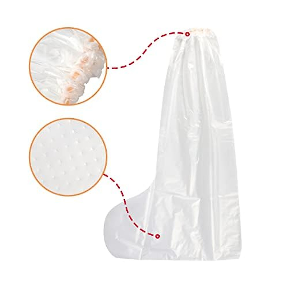 GREUS Post Op Shoe with Waterproof Plaster Cover for Kids Women Men, Adjustable Cast Shoe Medical Walking Shoe Post Surgery Recovery Shoe Surgical Boot for Broken Toe Foot Injury Sprained Ankle