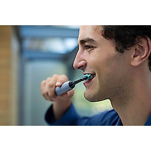 Philips Sonicare DiamondClean Smart 9500 Series Rechargeable Electric Power Toothbrush with Charging Travel Case, Complete Oral Care, Grey, Frustration Free Packaging, HX9924/37