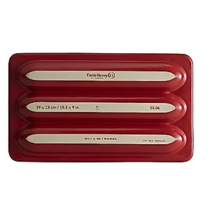 Emile Henry Baguette Baker | Burgundy