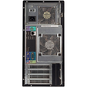 Dell Optiplex 990 Tower Premium Business Desktop Computer (Intel Quad-Core i5-2400 up to 3.4GHz, 16GB DDR3 Memory, 2TB HDD + 120GB SSD, DVDRW, WiFi, Windows 10 Professional) (Renewed)