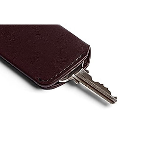 Bellroy Leather Key Cover Plus (Max. 8 keys) - Deep Plum