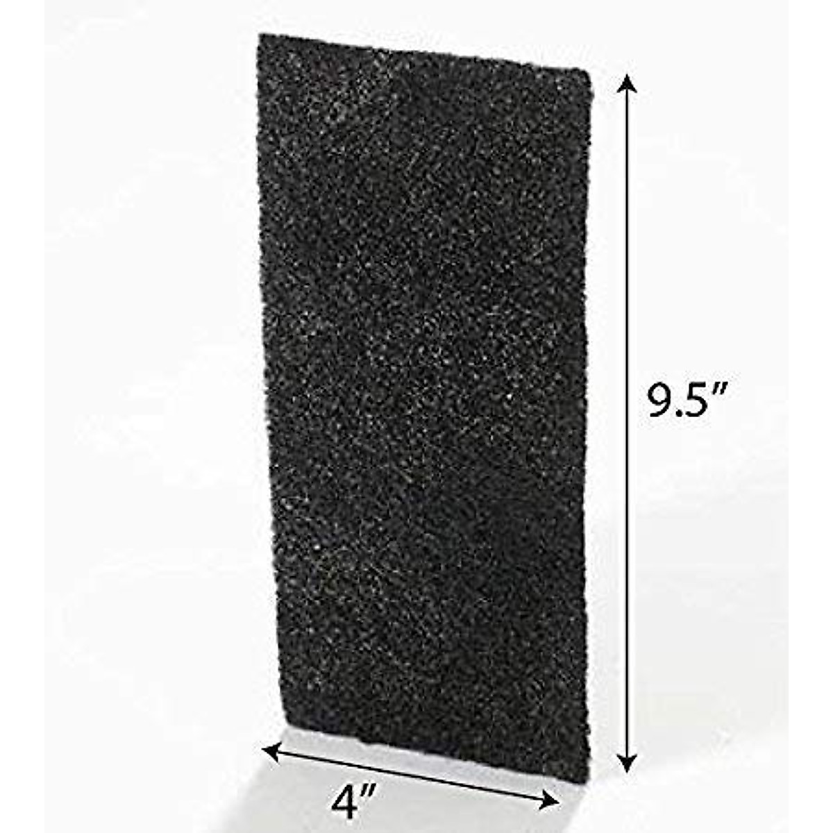 Nispira Total Air True HEPA Air Filter Replacement Carbon Compatible with Holmes AER1 Total Air Purifier HAPF30AT - 1.37” x 10” x 4.62” (2 HEPA Filters + 4 Carbon Filters)