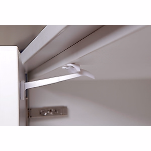 Dreambaby Secure Catches for Drawers and Cabinets - Baby Safety Locks - Model L1404A