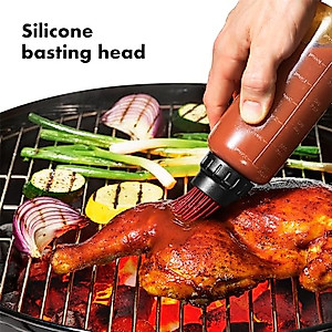 OXO Good Grips Grilling Tools, Basting Bottle, Clear