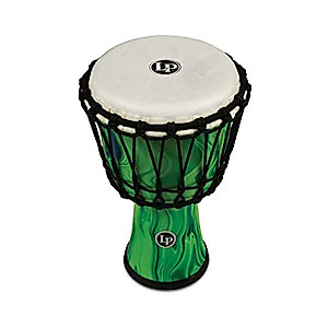 Latin Percussion World Collection Circle Djembe (LP1607GM) Green
