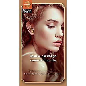 Bluetooth Headphones V5.3 Wireless Earbuds 75 Hrs Battery Life Led with Wireless Charging Case & Portable Charger LED Display Deep Bass IPX7 Waterproof Mic Stereo Headset for iPhone & Android