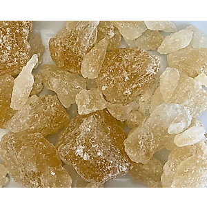 Double Happiness Lump Sugar Rock Candy, Premium Quality from Cane Sugar and Molasses, 16 Ounce Box, [Pack of 2]