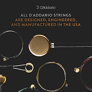 D'Addario Kaplan Amo Violin Strings - Full Set - KA310 4/4M - Violin Strings - 4/4 Scale, Medium Tension