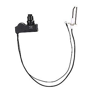 WADEO Fire Pit Igniter, Push Button Ignition Kit with 2 Outlets and Ground Wire for Fire Pit Gas Burner System
