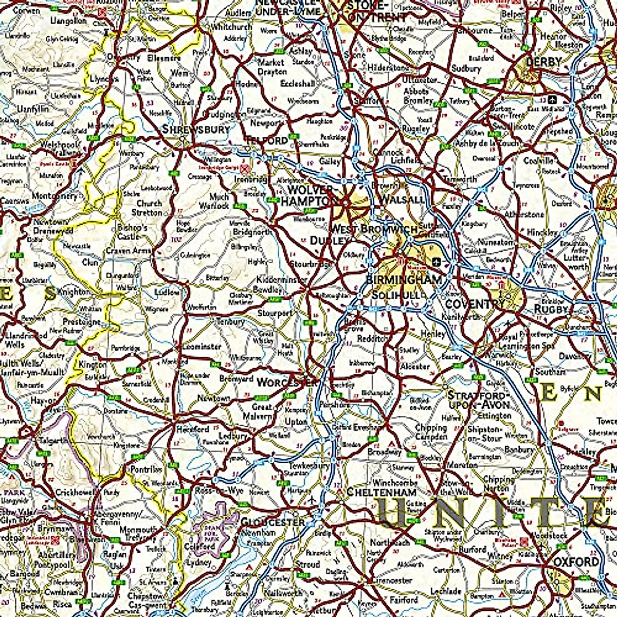 United Kingdom Map (National Geographic Adventure Map, 3325)