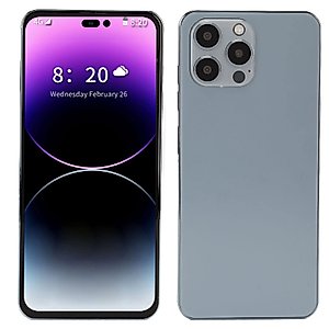 Pomya I14proMax Smartphone, Unlocked Cell Phone for Android10, 4G Network Dual SIM, 6.7 Inch 2G 16G Storage, 4000mAh Battery, 13MP 5MP Camera, GPS WiFi Bluetooth5.0 (Blue), BUQEzvufodyq34-13