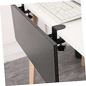 Housoutil 1 Set Foldable Bracket Desk Tray Computer Mount for Desk PC Keyboard Desk Keyboard Tray Keyboard Holder Computer Desk with Keyboard Tray Computer Desk Extender Bracket Fold Extend