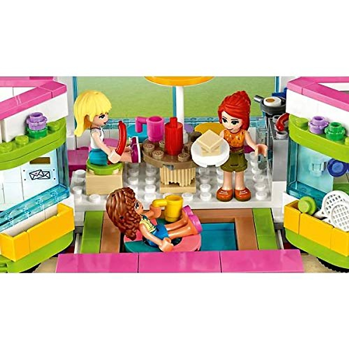 LEGO Friends Friendship Bus 41395 Heartlake City Toy Playset Building Kit Promotes Hours of Creative Play (778 Pieces)