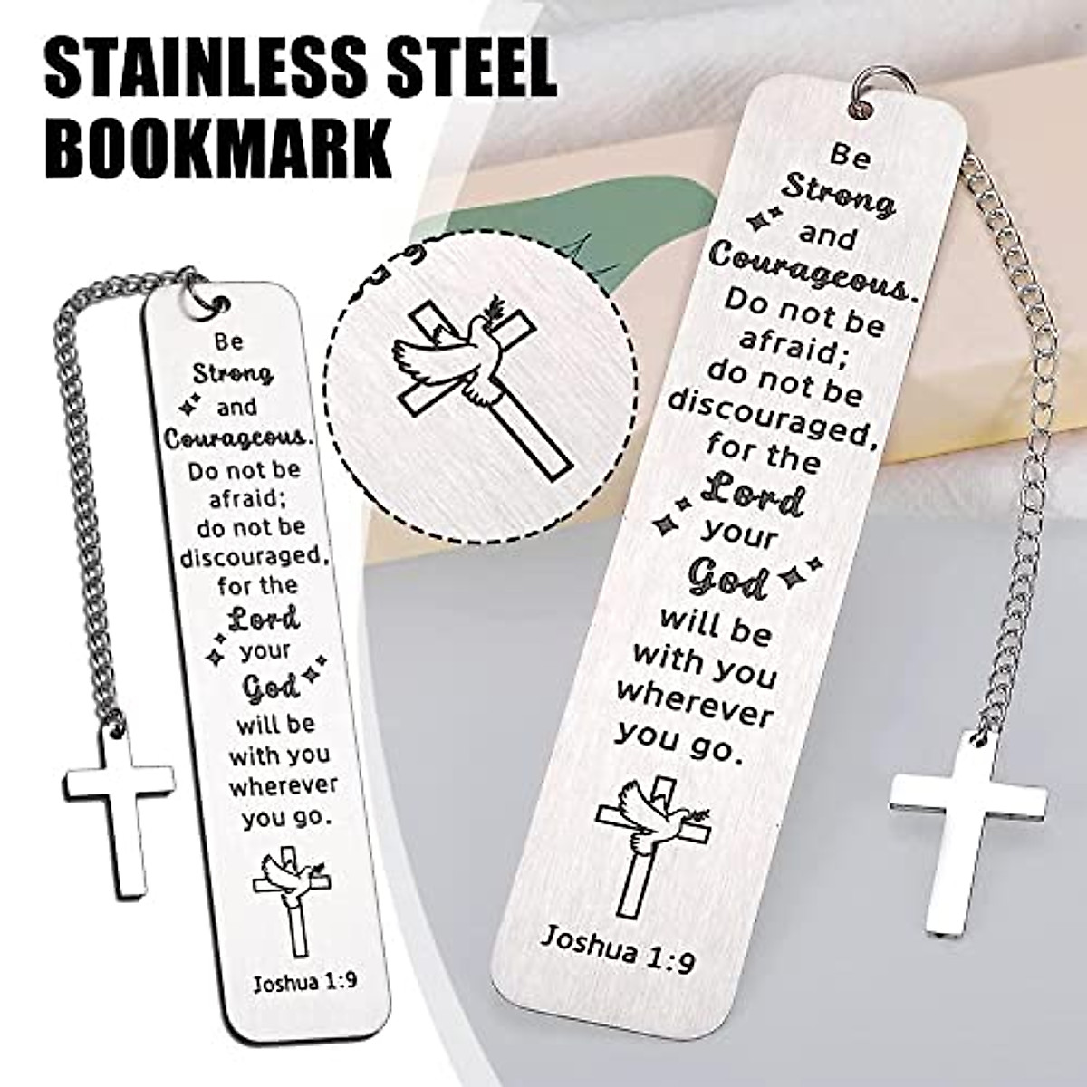BBASILIYSD Steel Bookmarks Inspirational Bookmarks Steel Page Markers Supplies Aesthetic Bookmarks School School Office