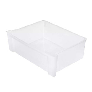 IRIS USA Wide 3 Drawer Plastic Storage Chests 2 Pack