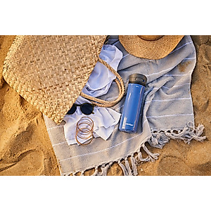 Contigo Jackson Chill drinks bottle, large BPA-free stainless steel water bottle, 100% leakproof, keeps drinks cool for up to 24 hours; insulated bottle for sports, cycling, jogging, hiking, 590 ml