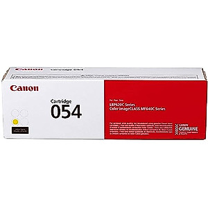 Canon Genuine 054 Black Toner Cartridge 2-Pack