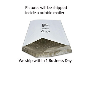 Red Bathroom Decor, Daisy Flowers Bubbles Tub 8x10 Print with 11x14 Mat Bath Red Wall Art Picture