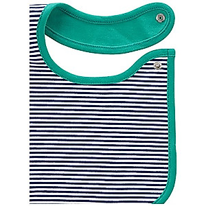 Simple Joys by Carter's Unisex Babies' Teething Bibs, Pack of 7, Blue, One Size