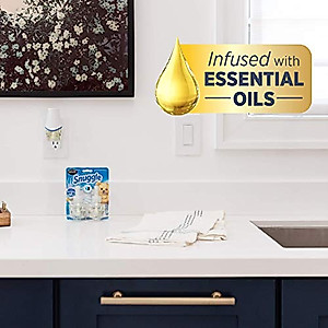 Renuzit Snuggle Scented Oil Refill for Plugin Air Fresheners, Linen Escape, 5 Count