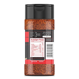 Ghost Pepper Powder (Bhut Jolokia Chili) - 3.5 oz/100 gm, 100% Pure, Smoked, Hottest & Spicy Chili Powder, Add Unique, Delicious, Complex and Smoky Flavor to Your Favorite Dishes