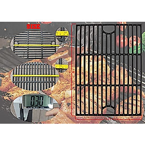 NAKAAOSIK Grill grates Replacement 17 inch - Compatible with for Nexgrill 4 720-0830H 720-0670A 720-0783E 720-0958A Nexgrill 5 720-0888N Replacement for Kenmore 41516106210 415.16106210