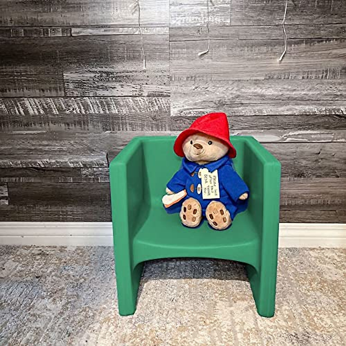 Children's Factory 3-in-1 Cube Chair for Kids, Flexible Seating Classroom Furniture, 1-Pack, Green