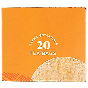 Allegro Tea, Organic Decaf Ginger Peach Black Tea Bags, 20 ct