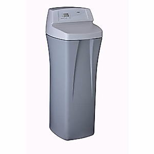 Whirlpool WHES40E 40,000 Grain Softener | Salt & Water Saving Technology | NSF Certified | Automatic Whole House Soft Water Regeneration, White