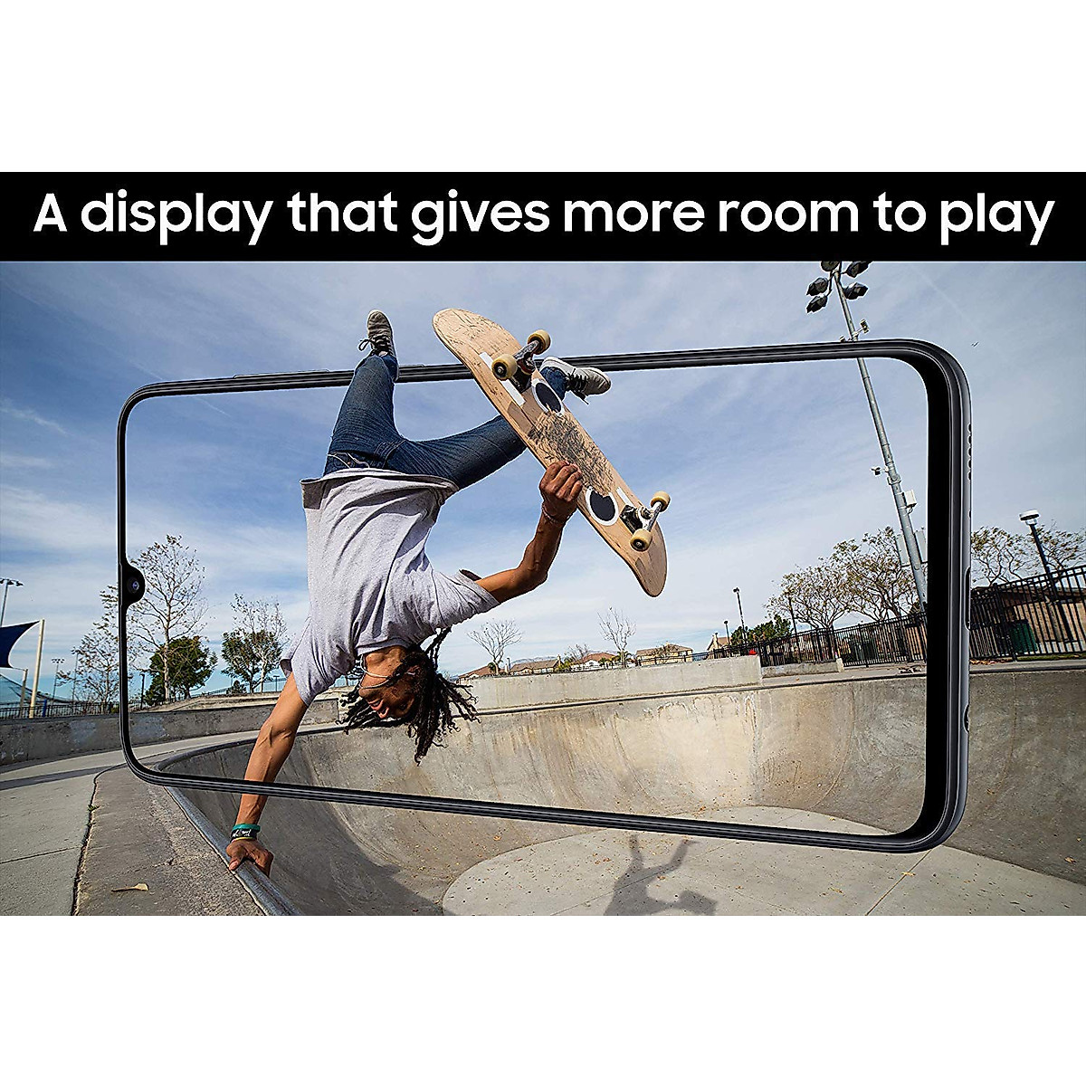 Samsung Galaxy A70 A705M 128GB DUOS GSM Unlocked Android Phone W/Dual 32MP Camera (International Variant/US Compatible LTE) - Black