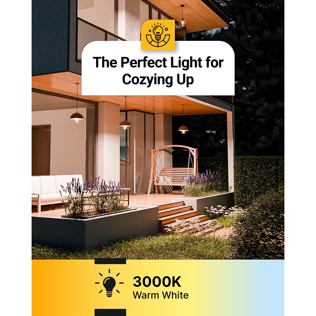 Sunco 4 Pack Dusk to Dawn Light Bulbs LED Edison 3000K Warm White, CRI90 7W Equivalent 60W, Vintage Style ST64 Extra Bright Automatic Bulb, 800 Lumens, E26 Base, Light Sensing Outdoor UL