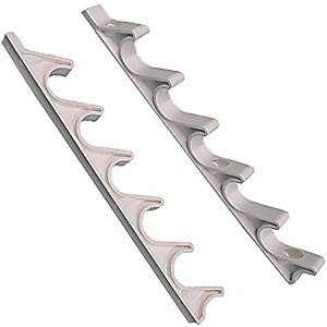 NickHouse 2 Patio Lounge Adjustment Bracket Pair for Patio Lounge Back Support Chaise Lawn Yard Lounge (6 Position Brackets)