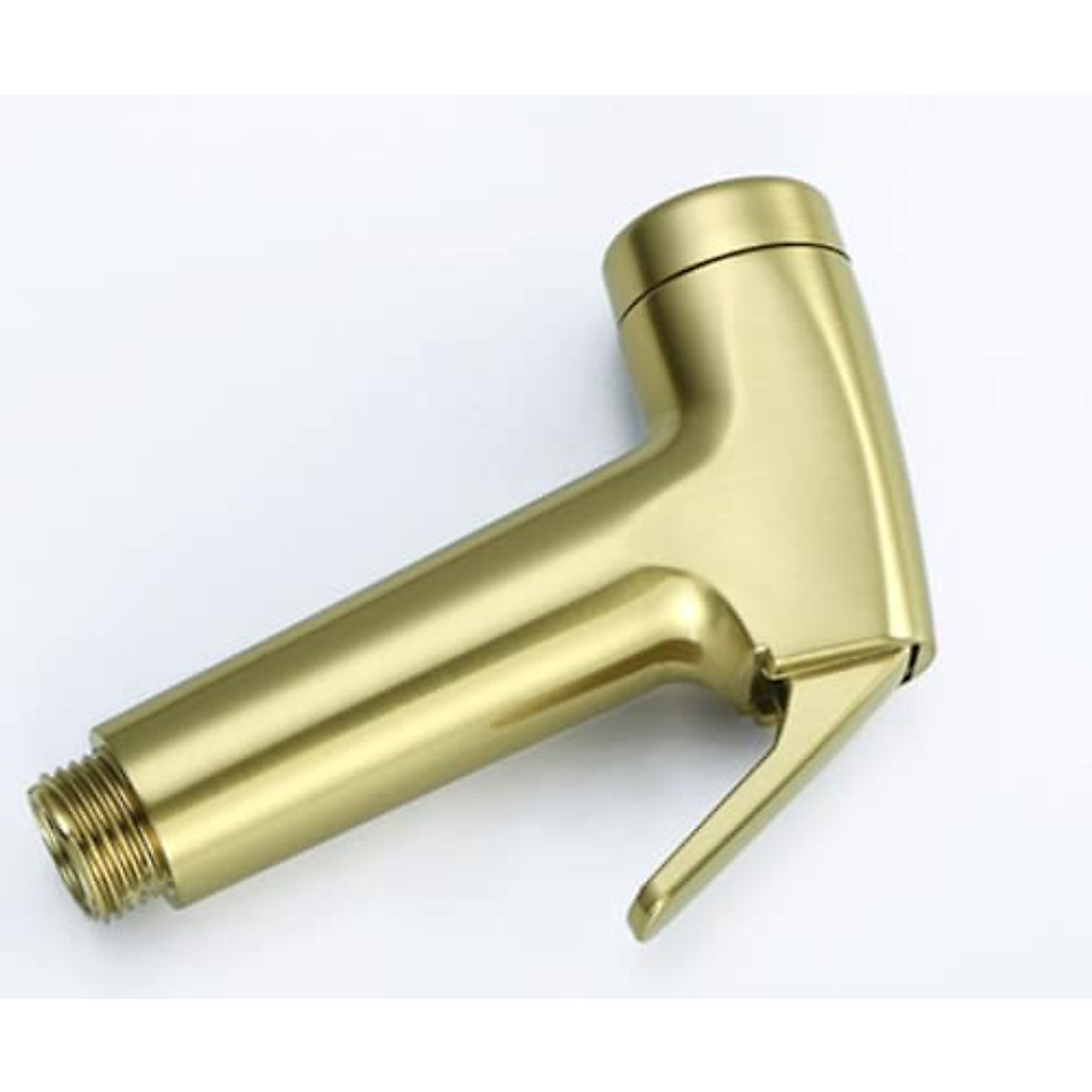 Brushed Gold Bidet Sprayer for Toilet-HOMCBEC Cloth Diaper Sprayer Hand Held Bidet Shower Faucets,Bathroom Jet Sprayer Kit Spray Attachment with Hose and Wall Bracket