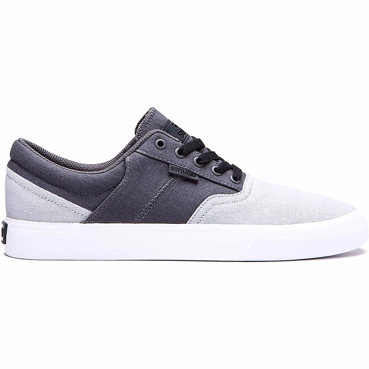 Supra Men's Cobalt Skateboarding Shoes, Grey Lt Grey Grey White M 76, 7.5 UK