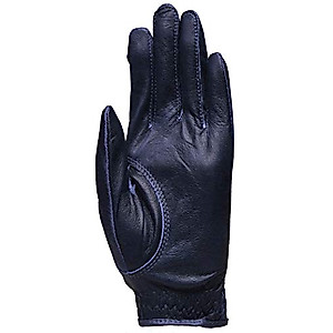Glove It Women's Golf Glove, Left Hand, Large, Navy Clear Dot