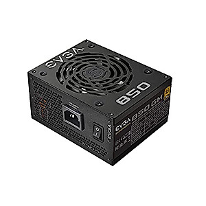 EVGA SuperNOVA 850 GM, 80 PLUS Gold 850W, Fully Modular, ECO Mode with FDB Fan, 10 Year Warranty, Includes Power ON Self Tester, SFX Form Factor, Power Supply 123-GM-0850-X1